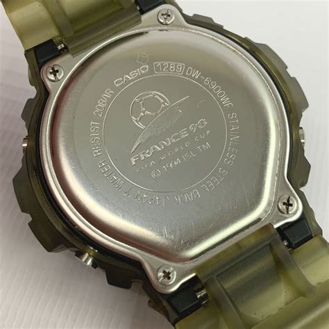 G Shock Fifaワールドカップ 98 フランス 記念モデルdw 6900wf 8tデジタルクォーツ店頭他モール併売 服飾