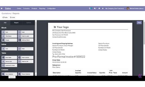 No1 Best Selling Odoo Report Designer To Modify Reports