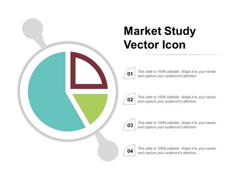 Market Study Vector Icon Ppt Powerpoint Presentation File Slides