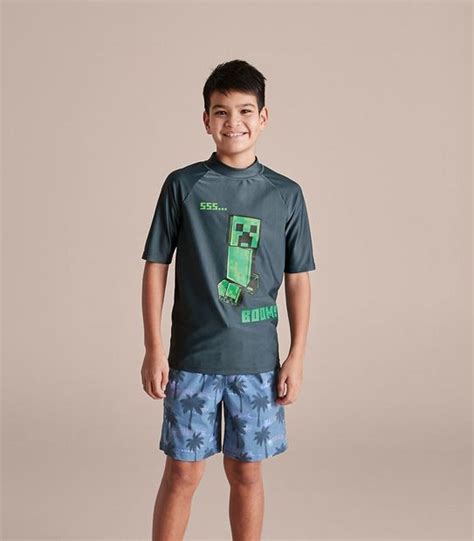 Minecraft Swim Rashie Target Australia