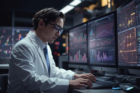 Premium Ai Image Data Science And Big Data Technology Scientist Computing Analysing