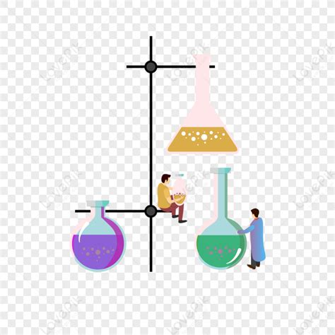 손으로 그린 원래 약 일러스트 병 실험 레이션 개발 컨테이너 Png 일러스트 무료 다운로드 Lovepik