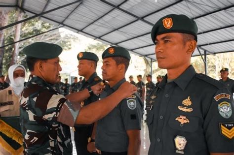 40 Personel Rindam Im Naik Pangkat Komandan Tingkatkan Kualitas Untuk