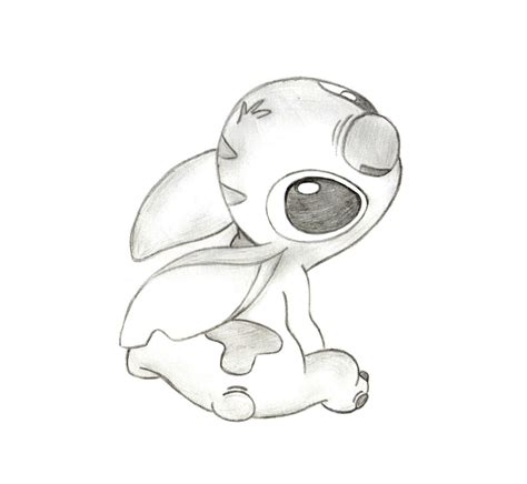 Stitch Sketch By CookieCruise On DeviantArt