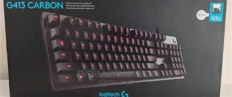 Logitech G413 Mechanical Gaming Keyboard CARBON In Nairobi Central Computer Accessories