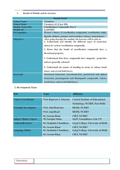 Pdf 1 Details Of Module And Its Structure Module Detail Subject