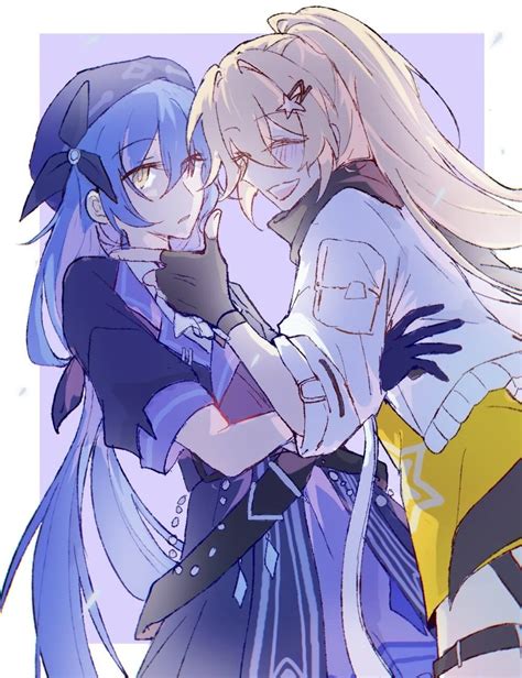 Karin Mered And Arkria Hroptr Honkai And More Drawn By Ssh