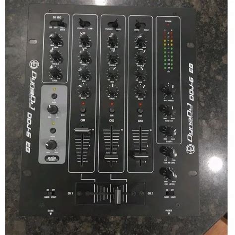 Mild Steel Body Dynatech Ddj6eb Dj Mixer 3 At Best Price In Indore