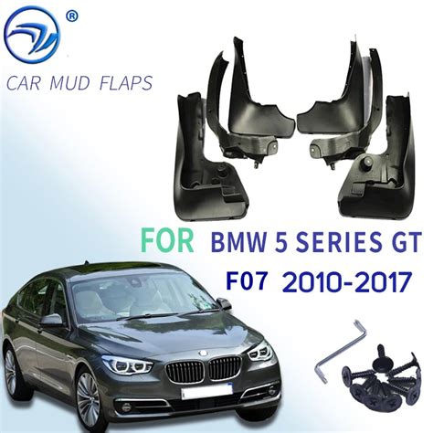 Bmw 5 시리즈 Gt F07 2010 2017 용 후방 진흙 플랩 펜더 머드 플랩 용 스플래쉬 가드 자동차 액세서리흙받기 Aliexpress