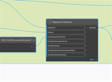 Is There Any Way How To Remove Curve Mid Point From Autodesk Alignmentstations Nodes Civil 3d
