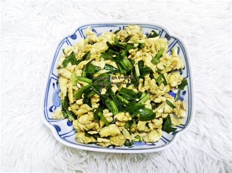 백종원 부추달걀볶음 초간단레시피