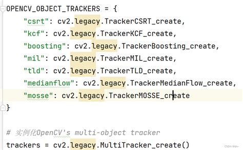 attributeerror module ‘cv2‘ has no attribute ‘trackercsrt create‘ ‘trackerboosting create