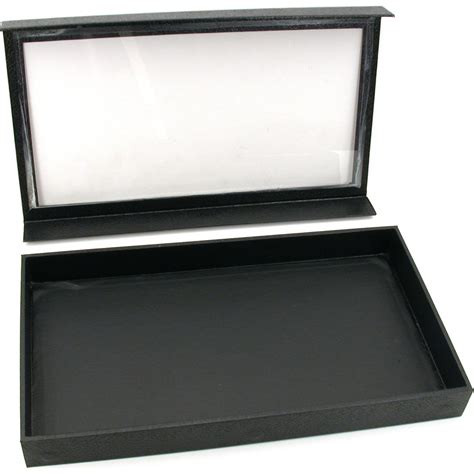 Black Display Case Box Necklace Bracelet Showcase Tray Michaels