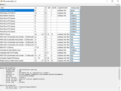 Otimizando O Desempenho De Hardware Usando O Msi Mode Utility V31