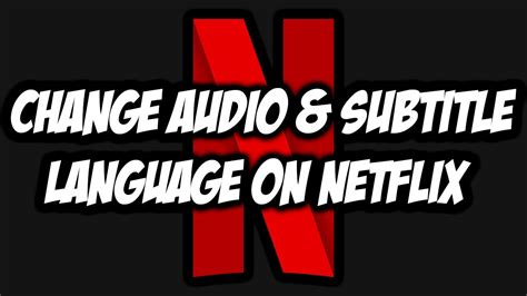 How To Change Audio Subtitle Language On Netflix EASY Netflix