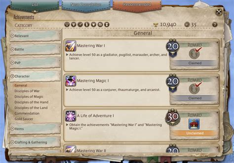 Achievements Final Fantasy Xiv Online Wiki Ffxiv Ff14 Online