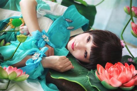 荷花與琴劍網三長歌門Cosplay正片 每日頭條