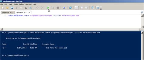 Powershell With Filesystem Find File
