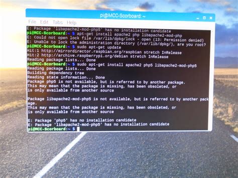 Problems With Apache And Php5