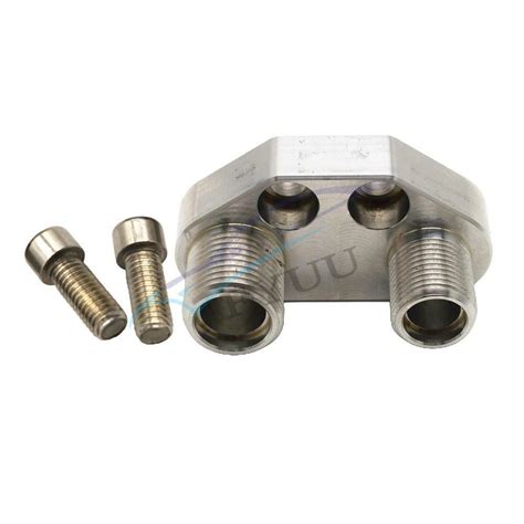 For Sanden Air Compressor Connector Aluminum Alloy Adapter Fitting Sd7b10 Ad7176 Ebay