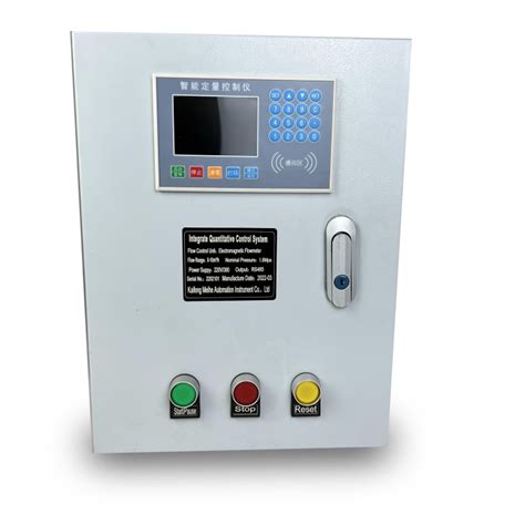 Quantitative Automatic Filling Flow Meter Batch Controller