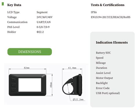 Mini Size Ebike Electric Scooter Lcd Display Ouhepower