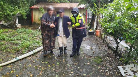 雨彈狂炸宜蘭山區 三星警協助撤離英士部落居民