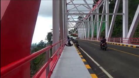Rampung Jembatan Gladak Perak Lumajang Siap Dilalui Pemudik