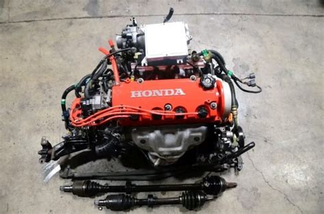 Jdm 96 00 Honda Zc Sohc Non Vtec Engine With 5 Speed Transmission 1 6l And Ecu Civic Honda