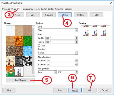 how to set a background image in libreoffice writer w3ajay