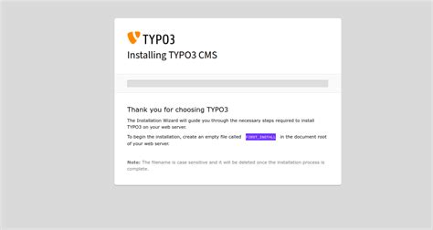 how to install typo3 cms on arch linux atlantic