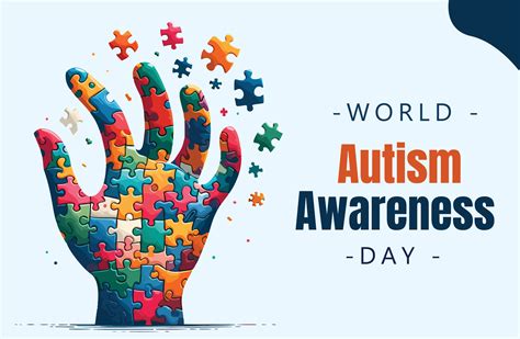 International Autism Day Poster Template 40810104 Vector Art At Vecteezy