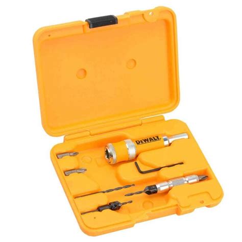 Kit De Bits E Brocas 008 Pcs Troca Rapida Dewalt Dw2730 Leroy Merlin