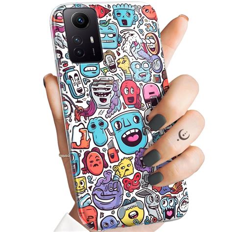 Etui Do Xiaomi Redmi Note S Wzory Doodle Zwierzęta Potwory Rysunki Case Xiaomi Sklep EMPIK COM