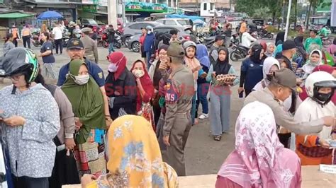 Rela Berpanas Panas Demi Sembako Murah Sapos