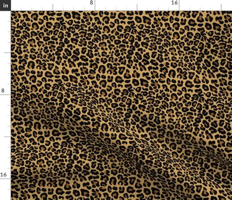Leopard Print Classic Fabric Spoonflower