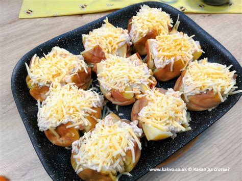 Печени картофи на фурна с плънка Jacket Potatoes Какво да сготвя