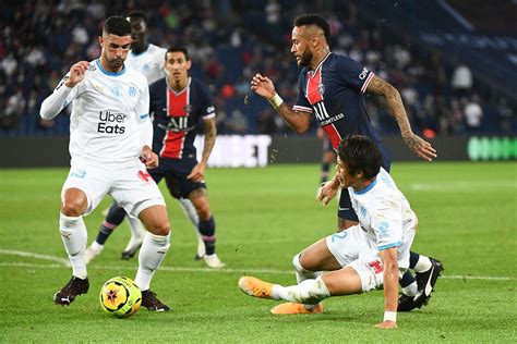 Football Ligue 1 Psg Om Alvaro Neymar Di Maria La Peur Du