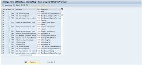Gsp Lz Sap Tcode Sap Internal Item Cat Assignment