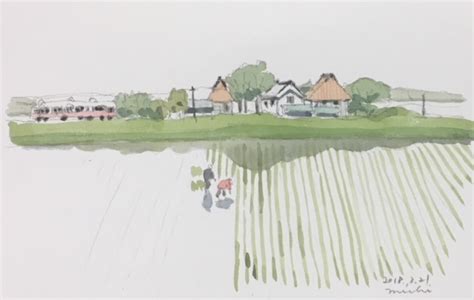 みちこのスケッチノート 塩沢宗馬スケッチ模写