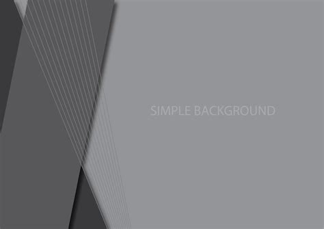 Premium Vector Simple Gray Background