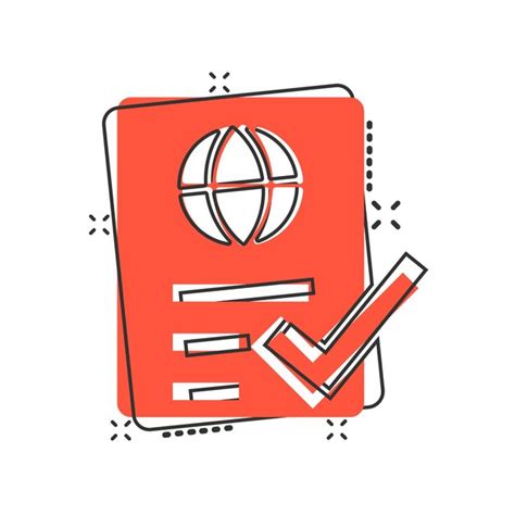 Para Hacer El Icono De La Lista En Estilo Cómic Lista De Control Del