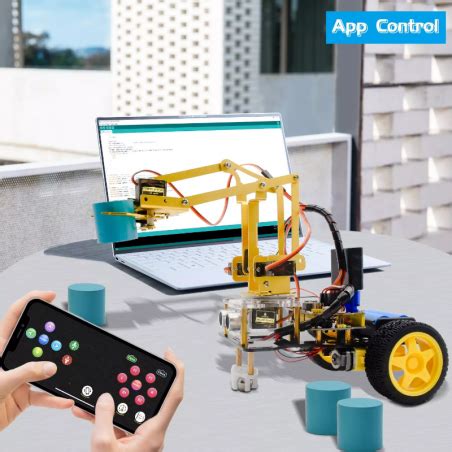 DOF Mechanical Robot Arm Car Learning Kit Keyestudio KS