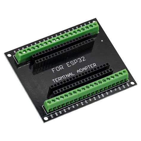 MODULO ADAPTADOR PARA ESP32 38 PINOS BORNES KRE RS Robótica