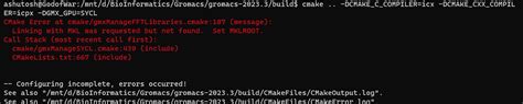 error in compiling intel gpu with gromacs user discussions gromacs
