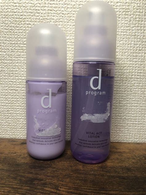 Dプログラム バイタルアクト 化粧水 乳液セット メルカリ