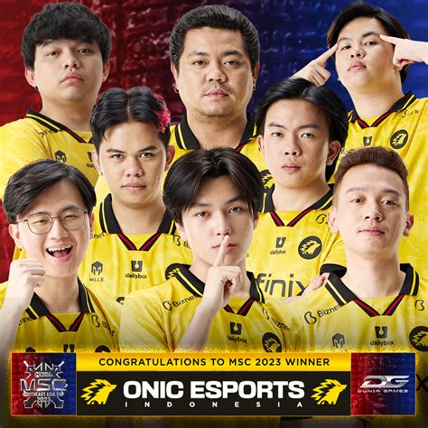 Onics Journey To Become Msc 2023 Champion The Strongest Team In