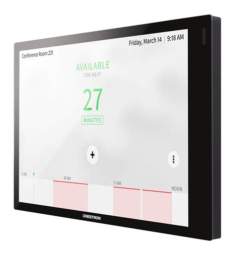 Crestron Tss 770 B S Lb Kit 7 Room Scheduling Touch Screen And Tsw 770