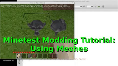 Minetest Modding Tutorial Using Meshes 2 Of 2 YouTube