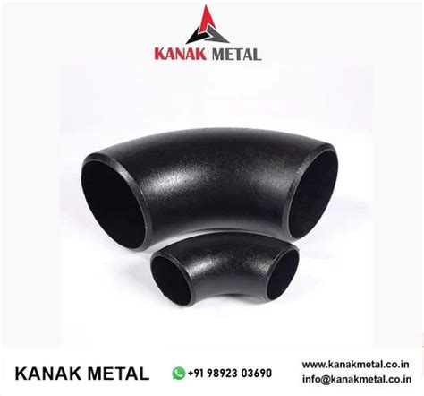 90 Degree ASTM A234 Grade WPB Carbon Steel Elbow For Structure Pipe At
